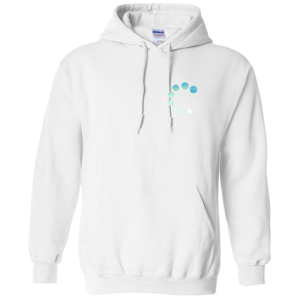 Buffering Chest Logo Hoodie – Hannah Hart Official Store